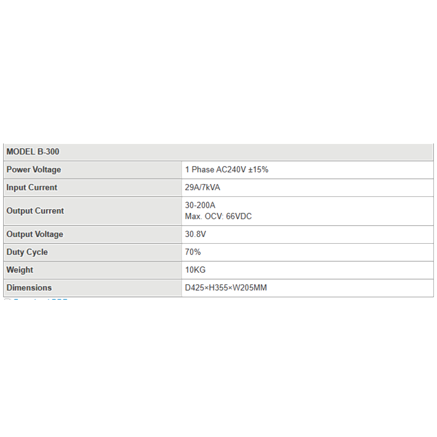 AUSTCORP B-300 MAA WELDING INVERTER