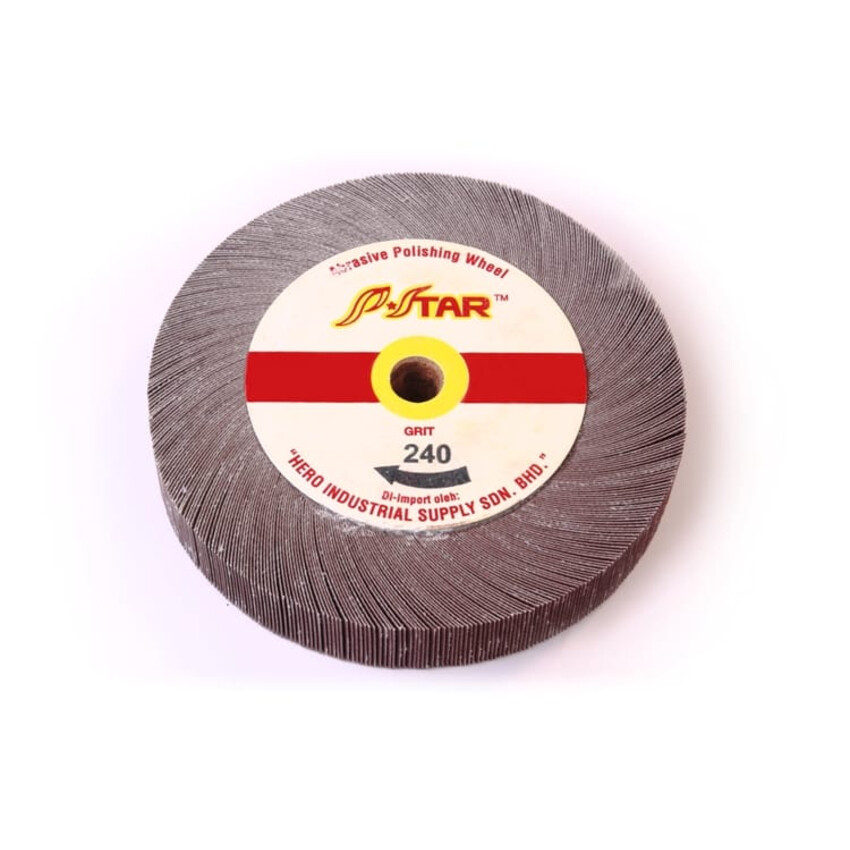 P-STAR ABRASIVE POLISH WHEEL (6 INCH)