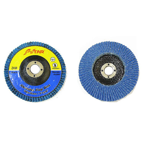 P-STAR ABRASIVE FLAP DISC (GRADE ZA-BLUE)
