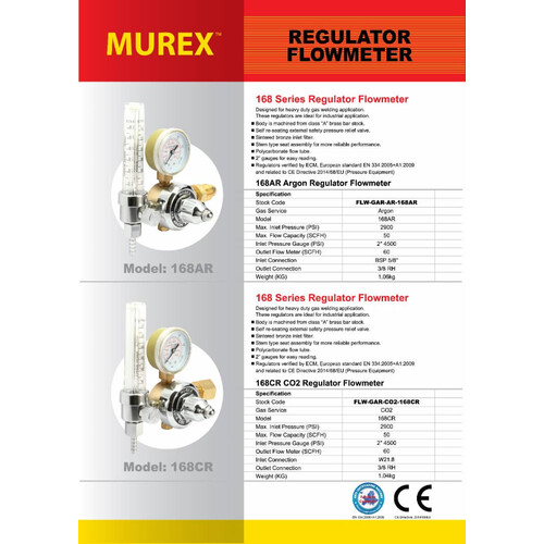 MUREX REGULATOR - 168 SERIES