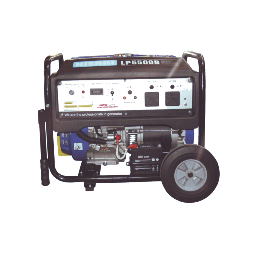 HISAKI GASOLINE GENERATOR LP6500B/LP8000B