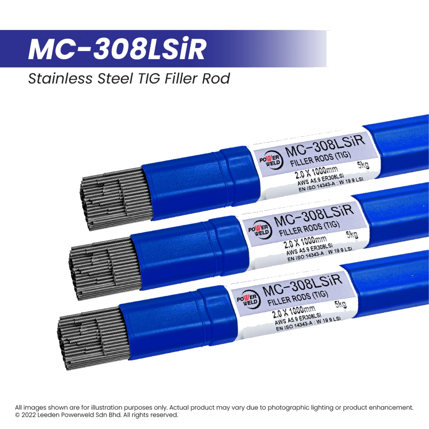 POWERWELD MC-308LSiR TIG ROD