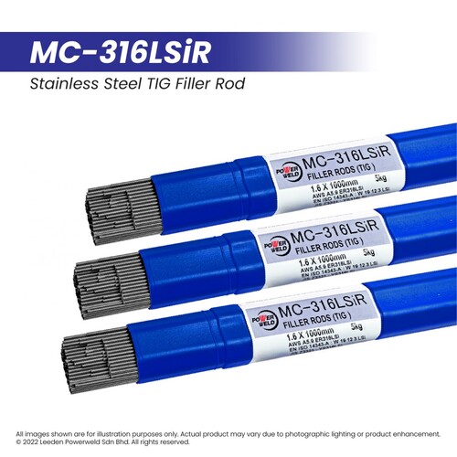 POWERWELD MC-316LSiR TIG ROD