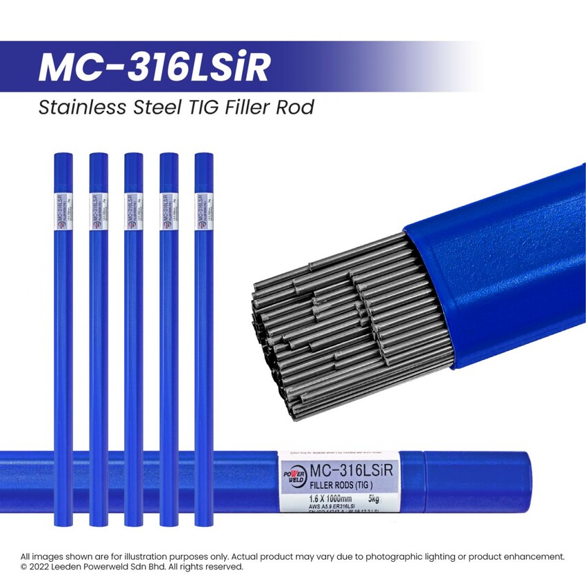POWERWELD MC-316LSiR TIG ROD