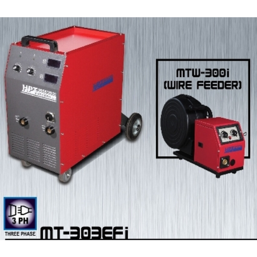 HPT INVERTER MIG WELDING MACHINE (MT-212i, MT-302i, MT-303EFi)